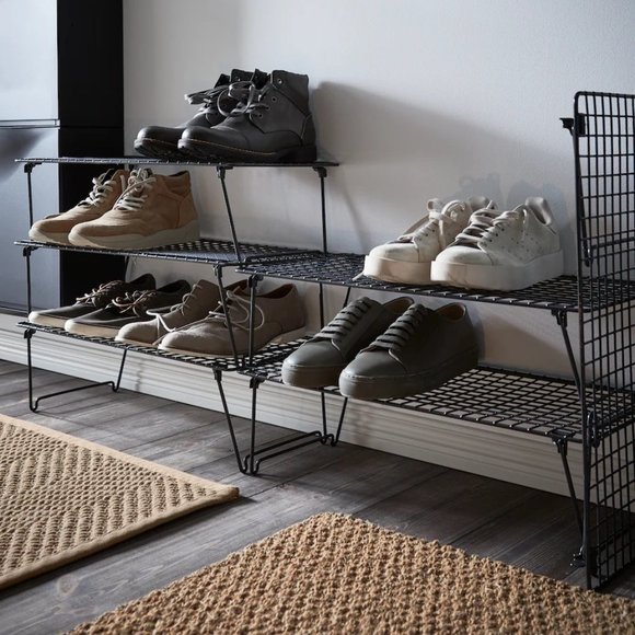 IKEA | Storage & Organization | Ikea Grejig Shoe Rack Gray | Poshmark